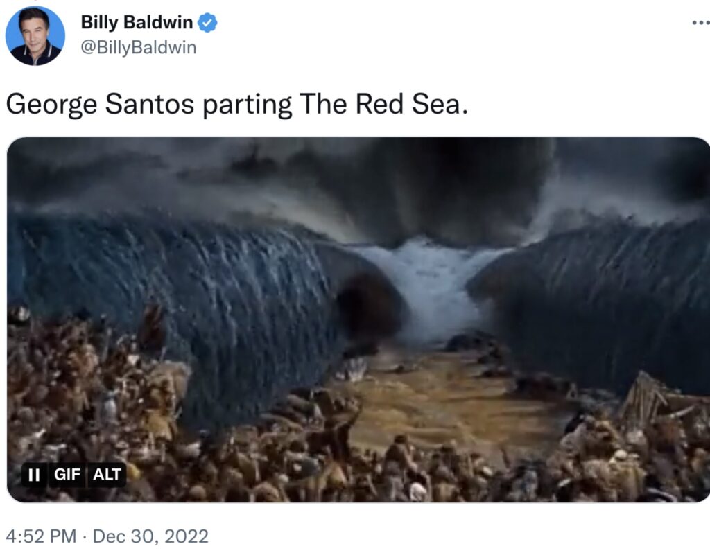 Billy Baldwin Drags George Santos on Twitter and It’s Hilarious ...