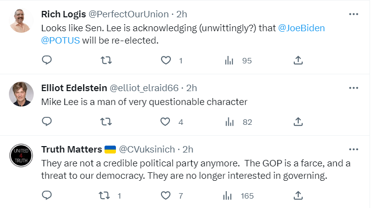 Mike Lee Asks Catturd If He's Running For Prez In 2028. Not A Parody ...
