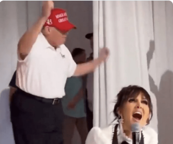Fat Man Dances At Puppy Auction, MAGA Has Religious Experience - PolitiZoom