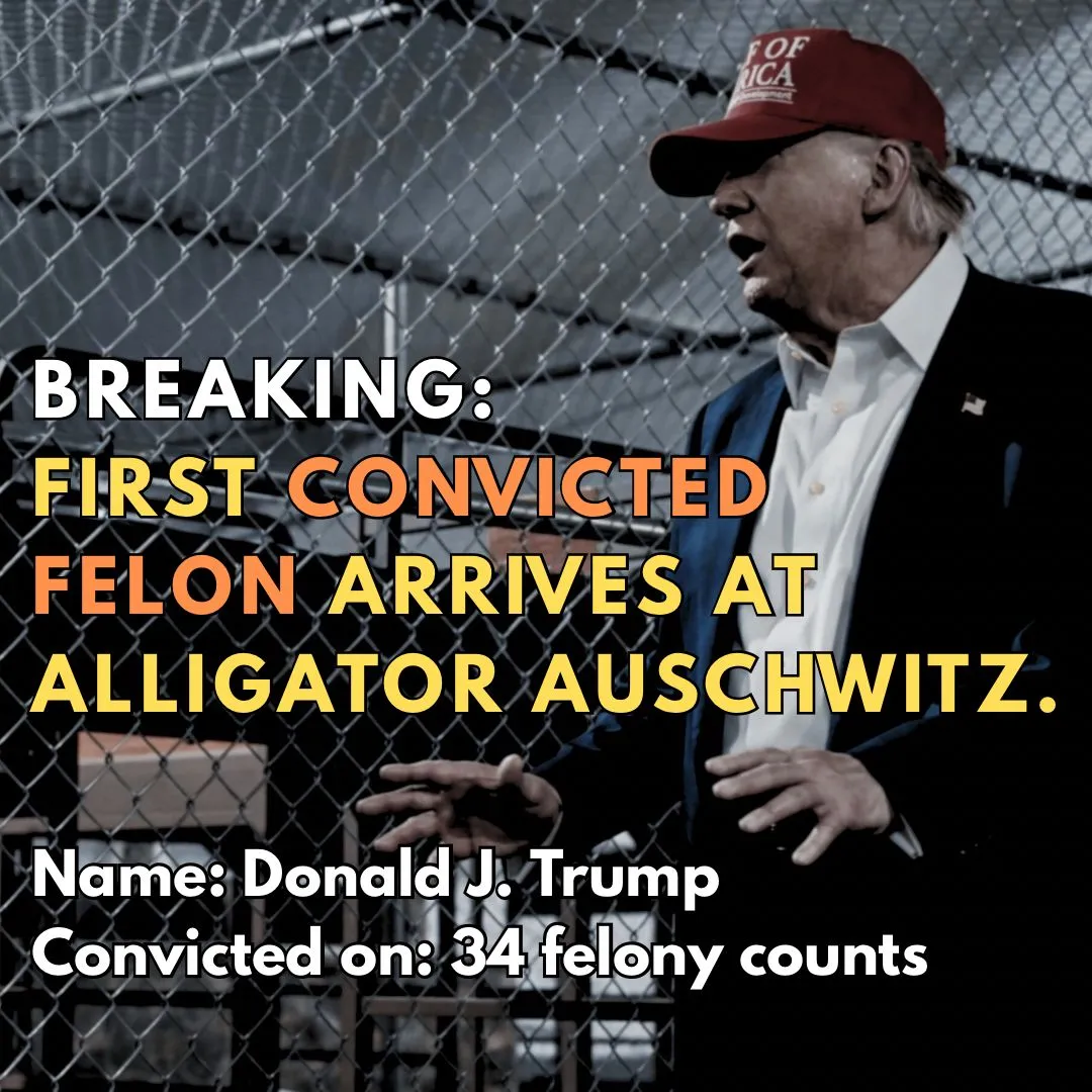 Alligator Alcatraz? No, it's Alligator Auschwitz - PolitiZoom