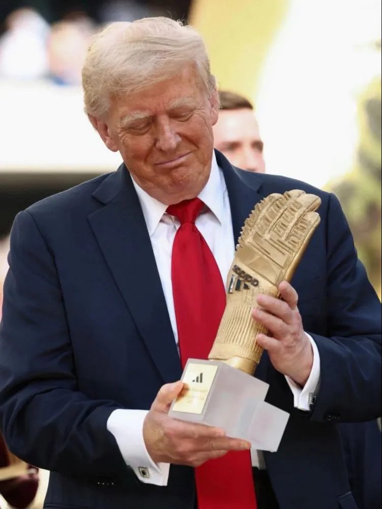 Net Rages Over Trump KEEPING the FIFA Club Trophy for Oval Office ...