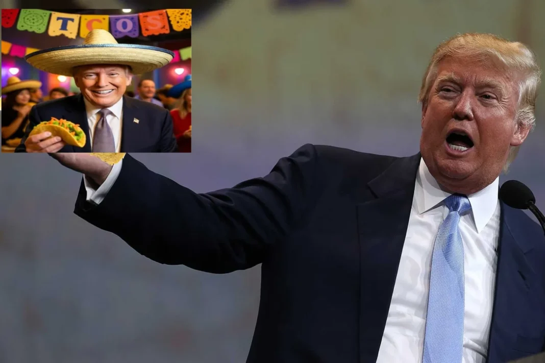 Taco Spelled Wrong In New Racist A$$hat Trump Post - PolitiZoom