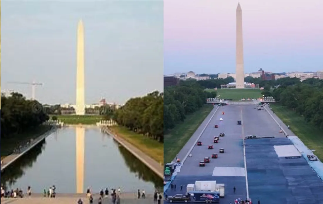 Trump Blows $13 Million To Stop The Lincoln Memorial Reflecting Pool ...